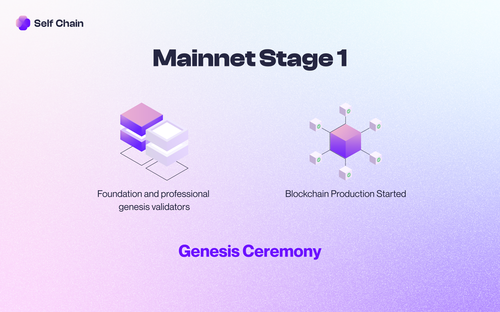 Self Chain Mainnet Launch Begins: Stage 1 Underway
